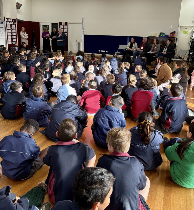 A Peace Pole for St Thomas More Primary School - Rotary Club of Pascoe Vale